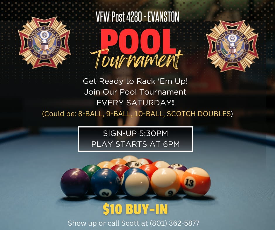 VFW Saturday Pool Tournaments