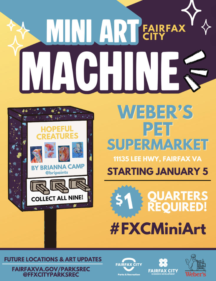 Mini Art Vending Machine