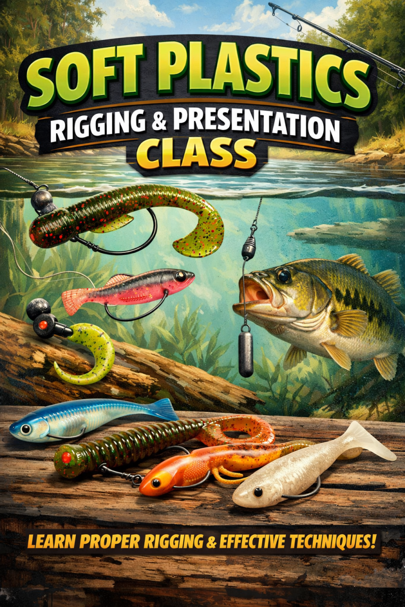 Soft Plastics Rigging and Presentation