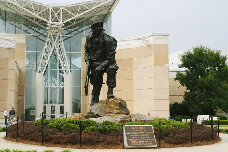 Airborne and Special Operations Museum - Iron Mike Statue
