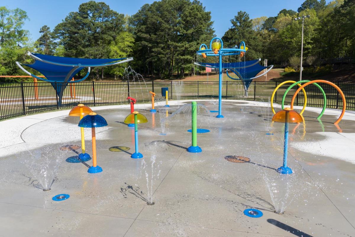 Splash Pad at Myers Recreation Center
