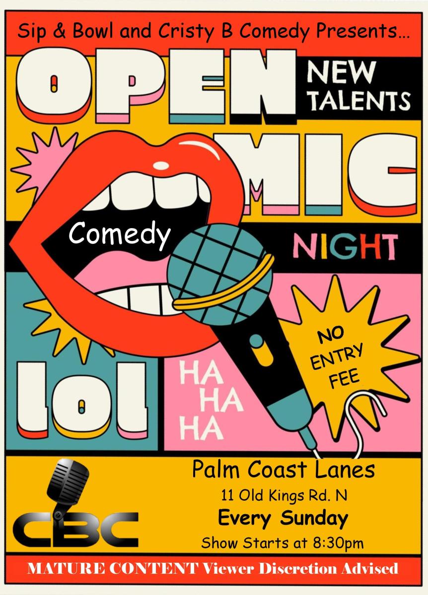 OPEN MIC Comedy Night | Palm Coast, FL 32137