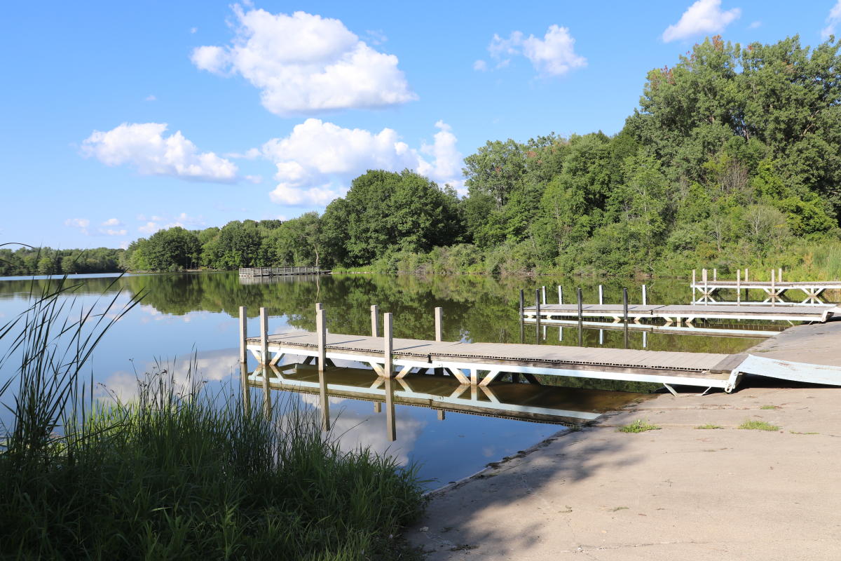 Bluegill Boat Launch on Mott Lake