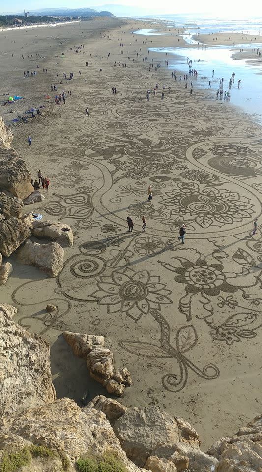 Circles in the Sand | Florence, OR