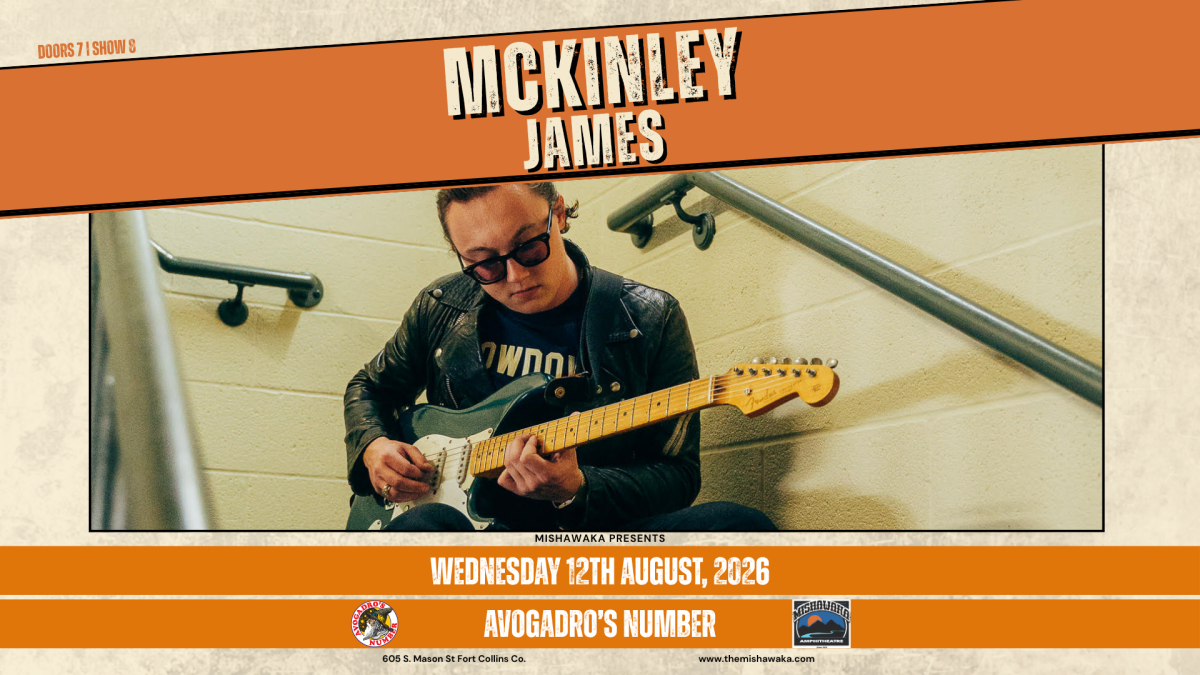 McKinley James: Mish Presents @ Avogadro's Number | Fort Collins, CO