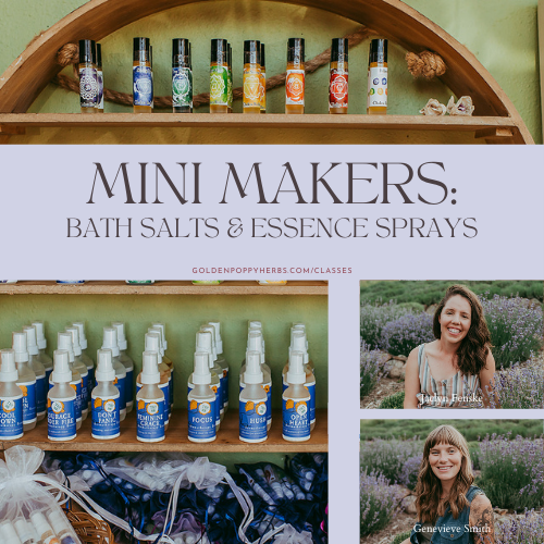 Mini-Makers: Bath Salts & Essence Spray