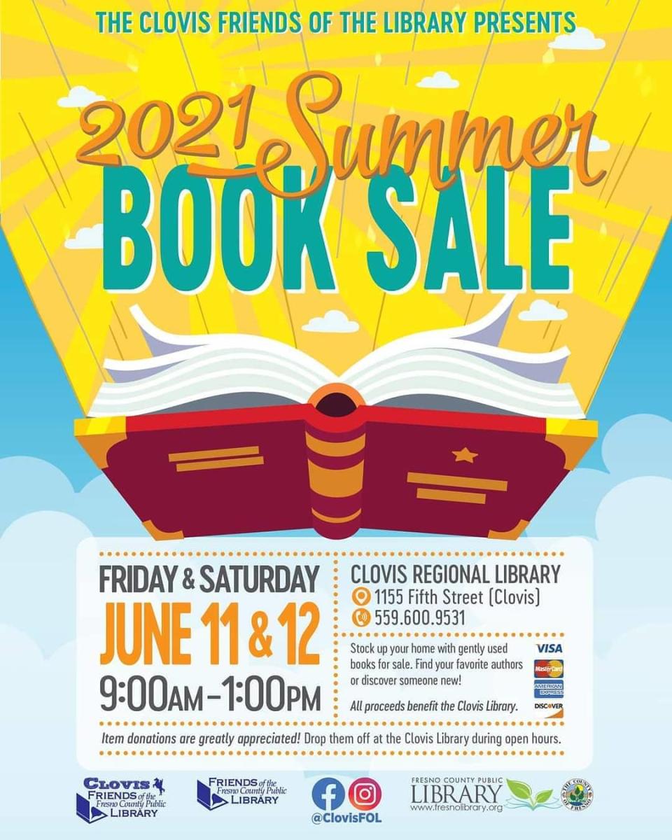 Clovis Regional Library 2021 Summer Book Sale