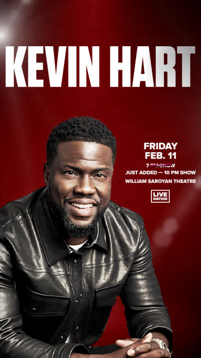 Kevin Hart at Saroyan Theatre Fresno