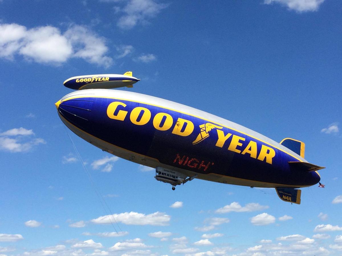 THE GOODYEAR BLIMP
