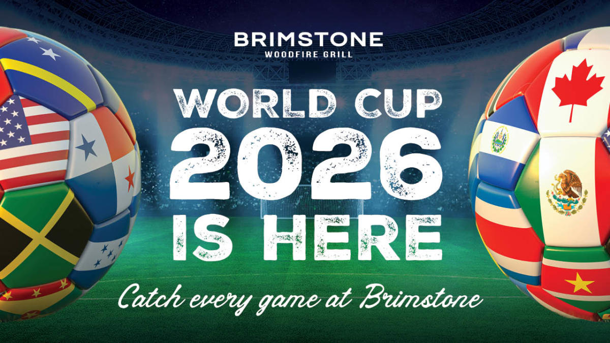 World Cup 2026 Watch Party at Brimstone Woodfire Grill