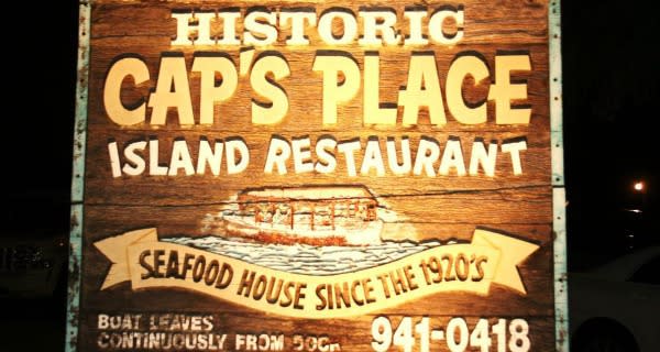 CAP'S PLACE ISLAND RESTAURANT