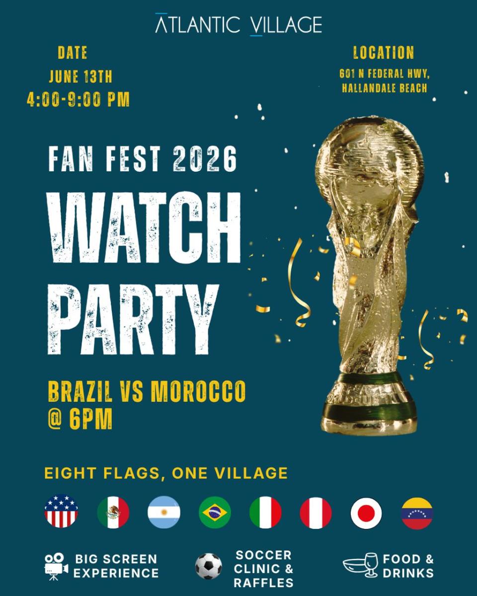 World Soccer Fan Fest Kick Off at Atlantic Village