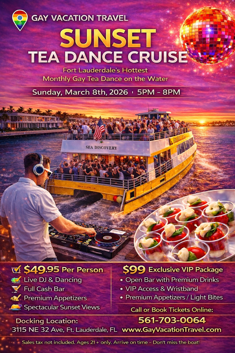 Sunset Tea Dance Cruise