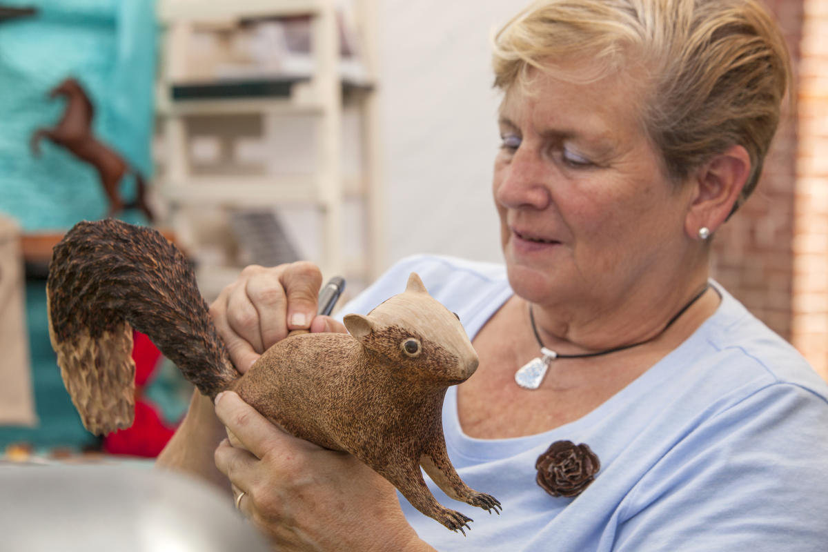 Marie's Wood Carving in Stockton, IL | Galena Country