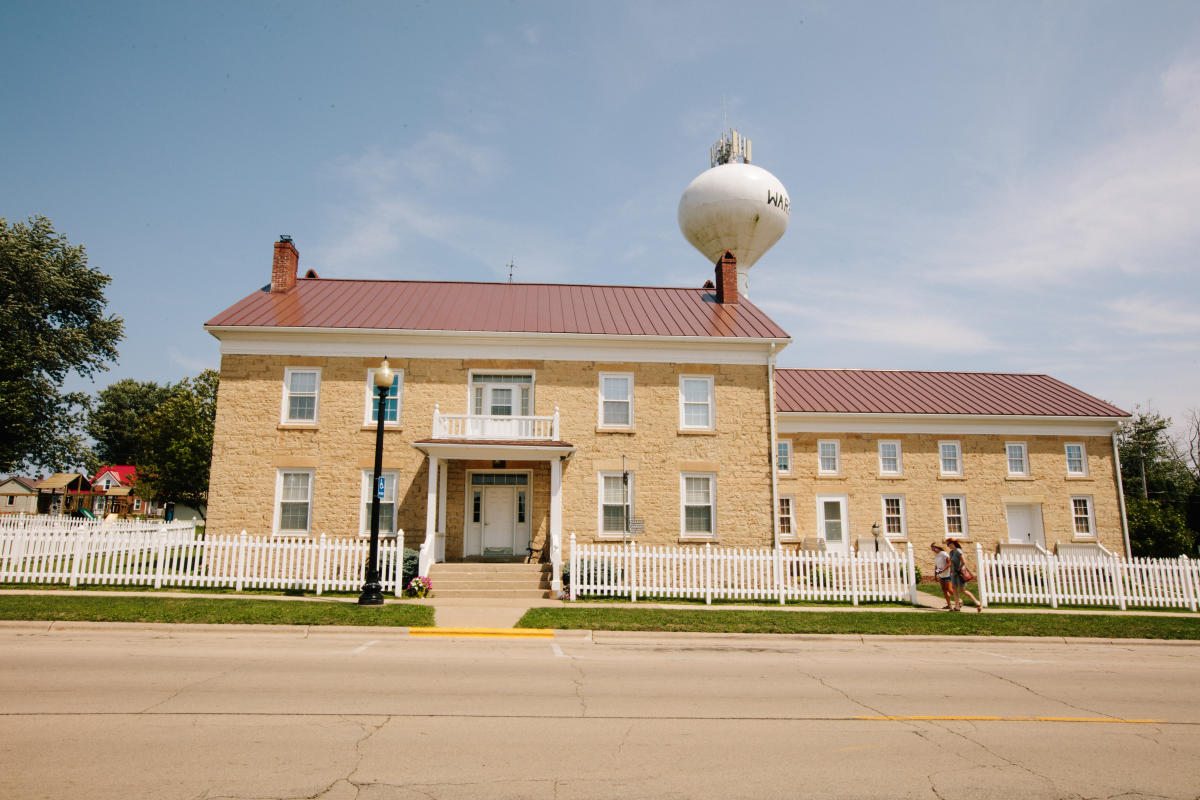 The Warren Community Building in Warren, IL | Galena Country