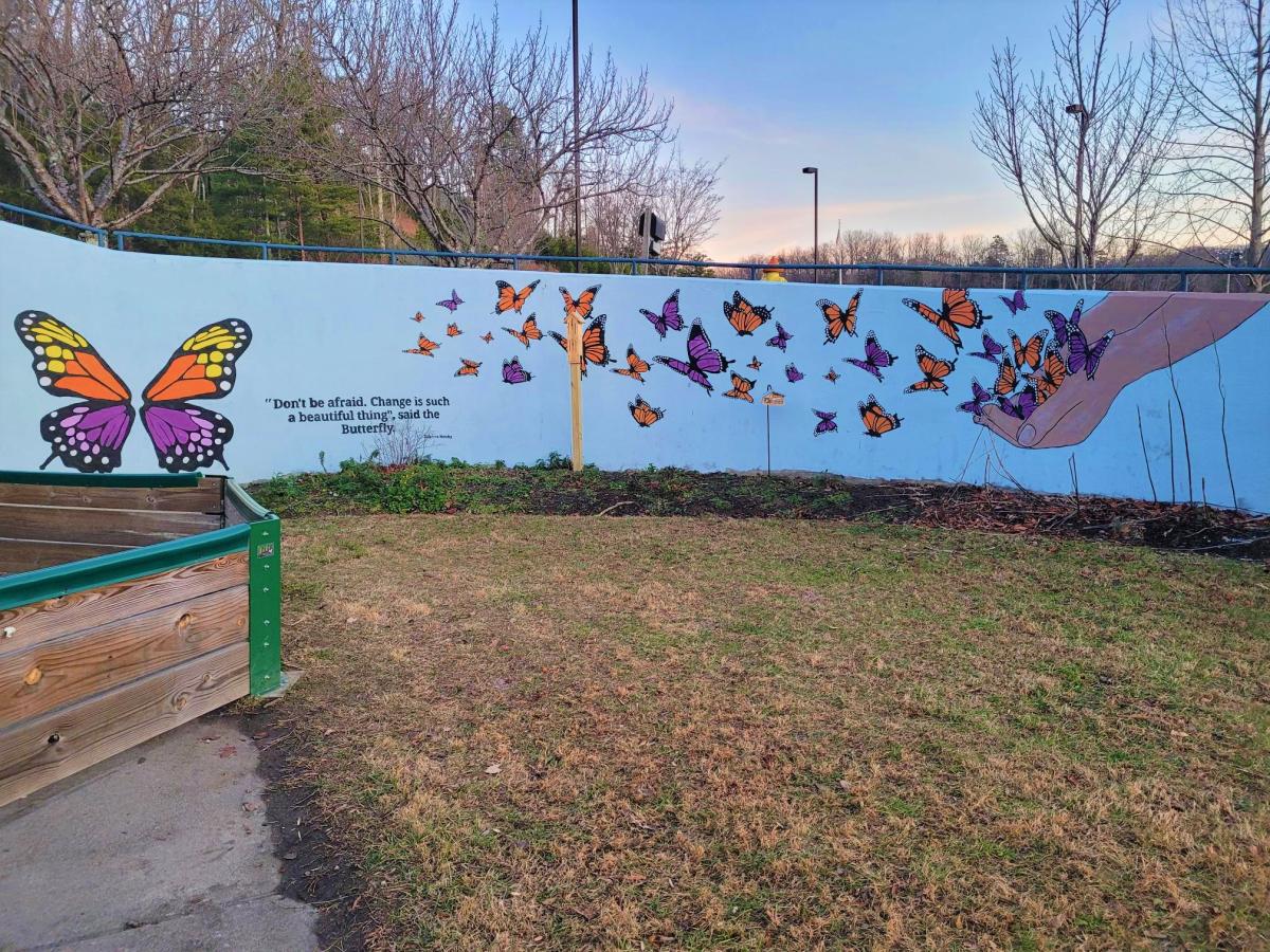 Butterfly Mural