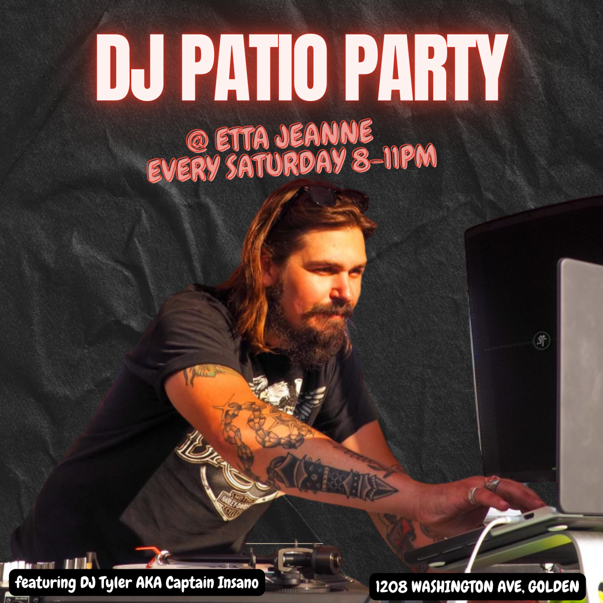 Captain Insano DJ Patio Party