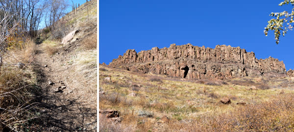 Golden Cliffs Trail at North Table Mountain