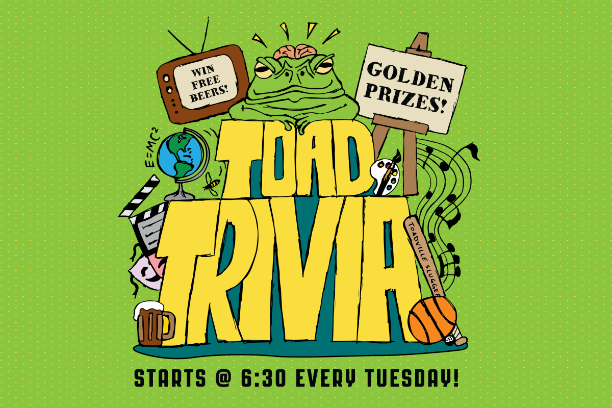 TOAD TRIVIA TUESDAY!