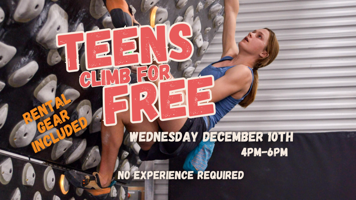 Free Climbing Day for Teens!