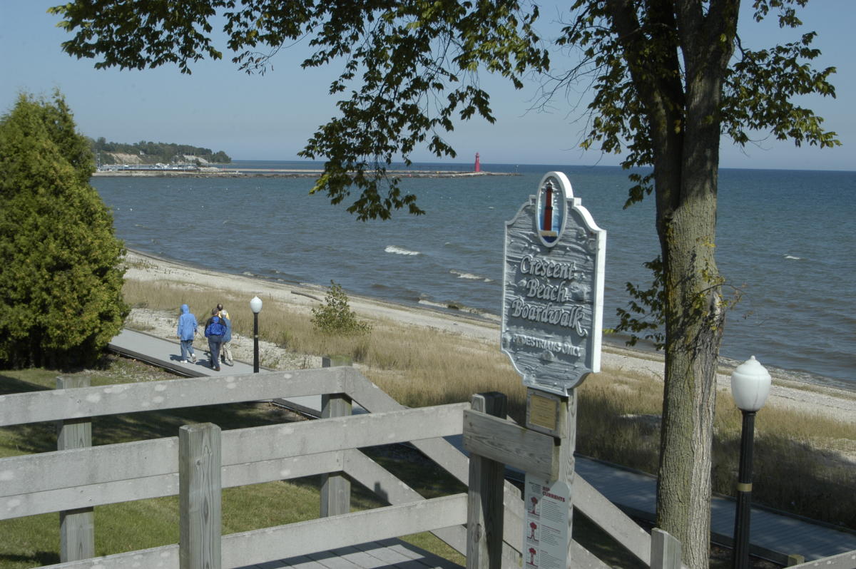Crescent Beach & Boardwalk