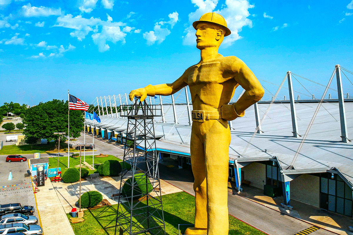 Golden Driller | Green Country Oklahoma | Official Site