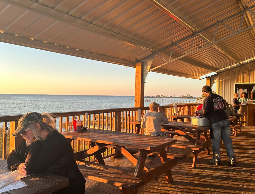 Hunt's Oyster Bar on St. Joe Bay