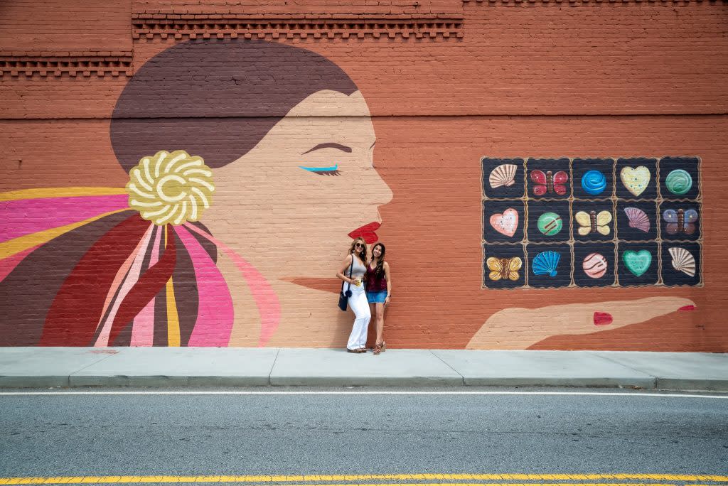 The Chocolate Lady Mural | Gwinnett County, GA
