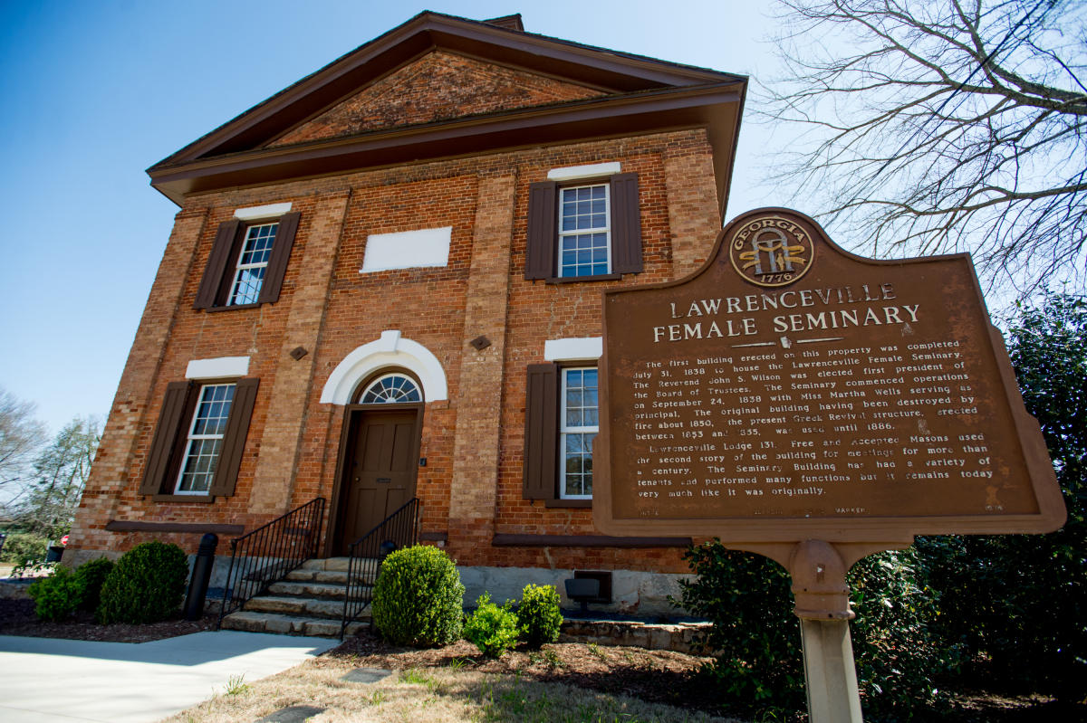 Lawrenceville Female Seminary / Gwinnett History Museum | Gwinnett ...