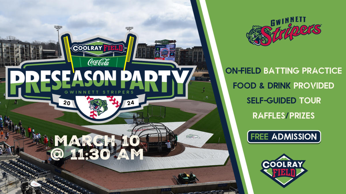 Coca-Cola Preseason Party at Coolray Field⚾ | Gwinnett County, GA