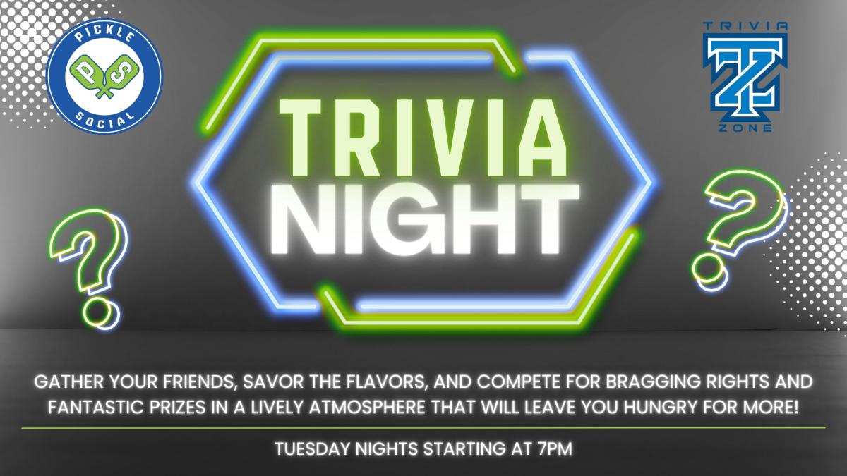 Trivia Night @ Pickle & Social | Gwinnett County, GA