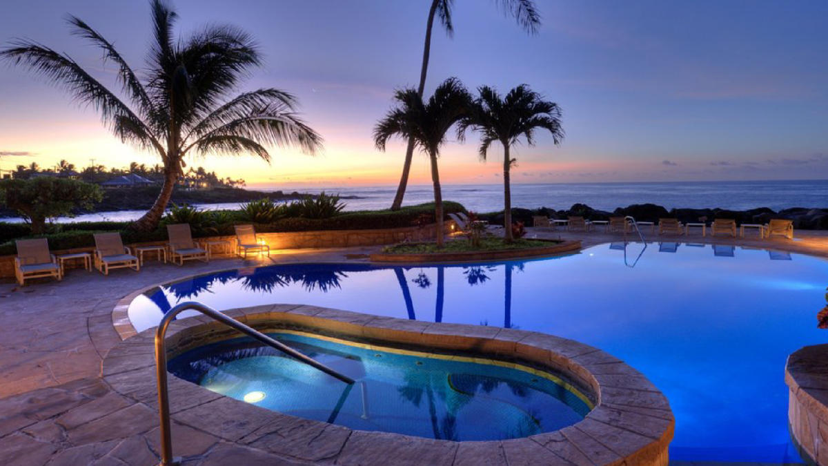 Whalers Cove in Poipu