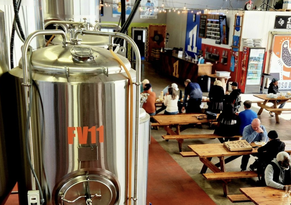 11 Below Brewing | Restaurants in