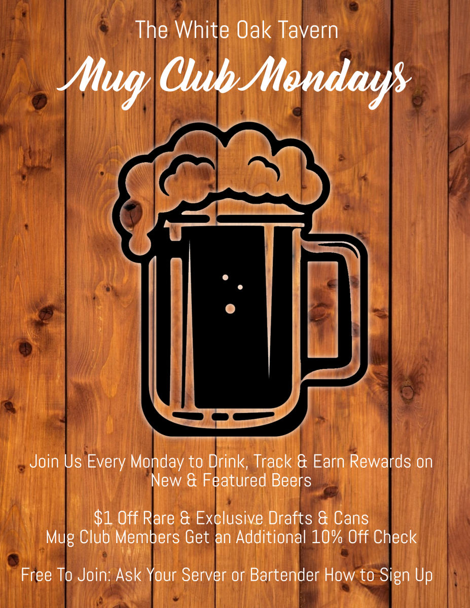 Mug Club Mondays | Ellicott City, MD 21042