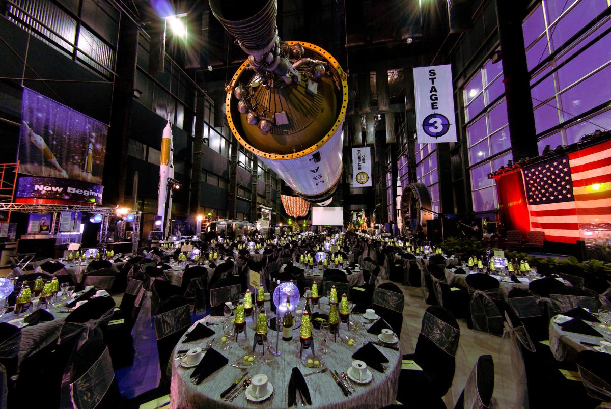 Saturn V Hall of the Davidson Center for Space Exploration