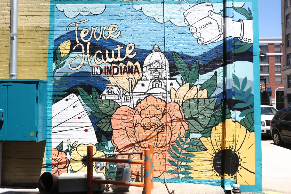 IN Indiana Terre Haute Mural