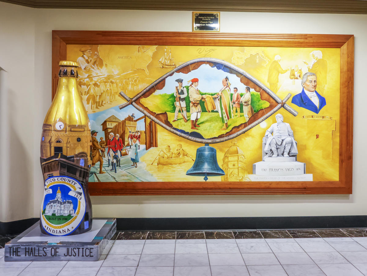 Vigo County Courthouse Murals