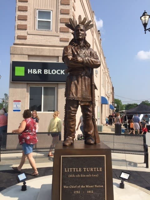 Little Turtle Statue