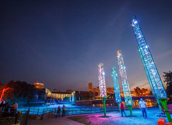 South Bend River Lights