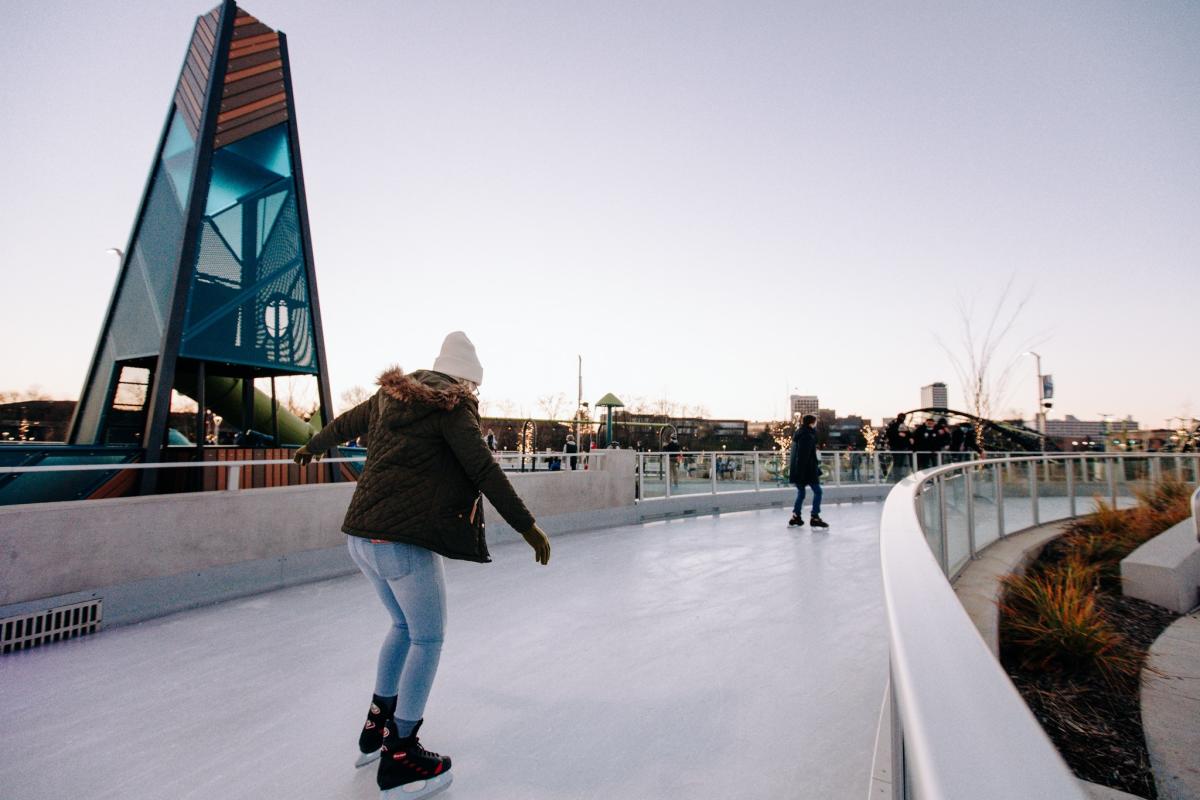 Howard Park Ice Trail and Pond