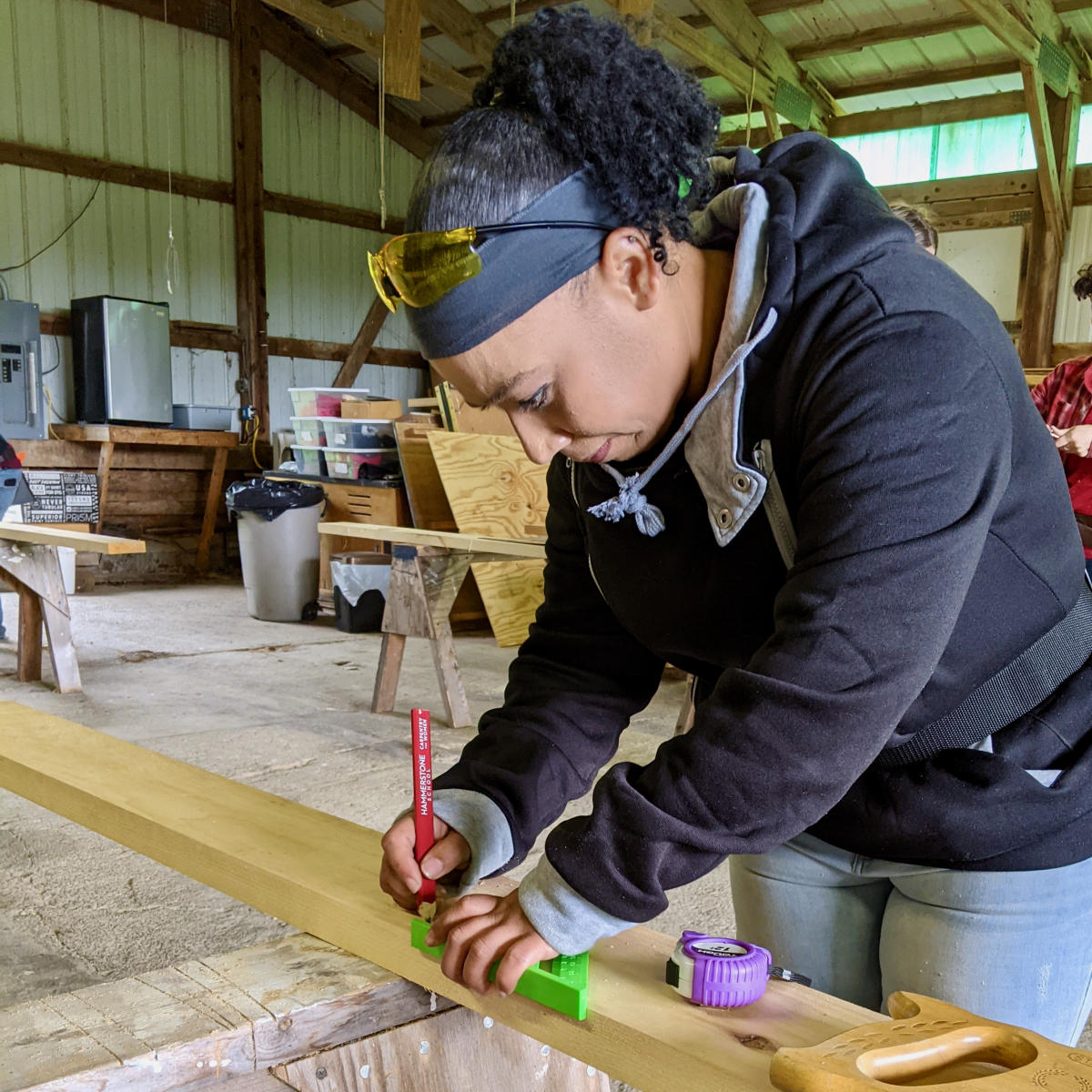 Basic Carpentry Skills 101 at Hammerstone School