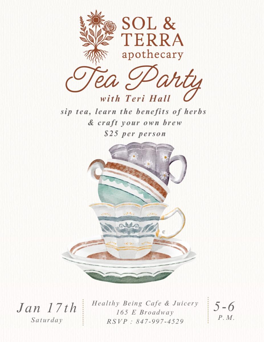 Sol & Terra Apothecary Tea Party