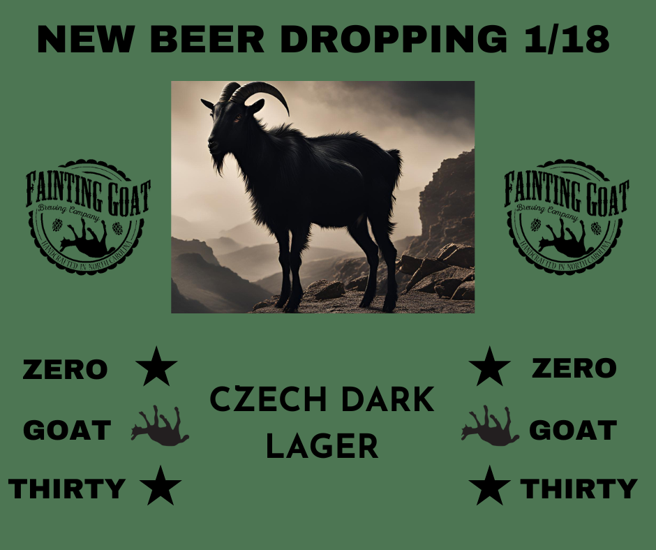 'Zero Goat Thirty' Czech Dark Lager Release