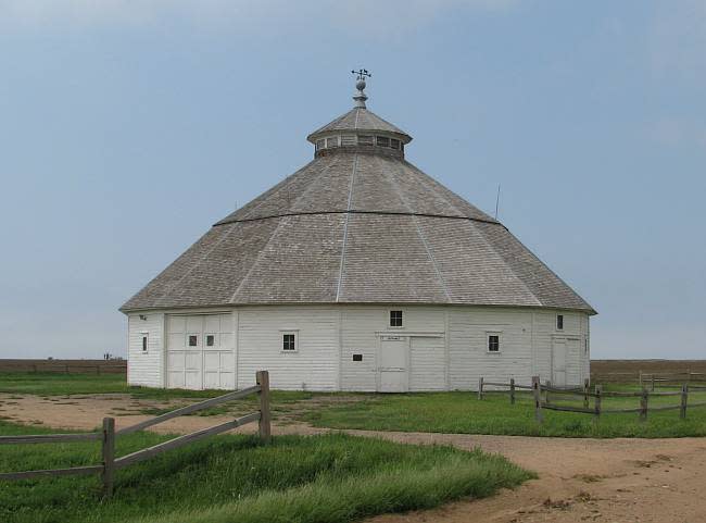Fromme-Birney Round Barn - Mullinville KS, 67109