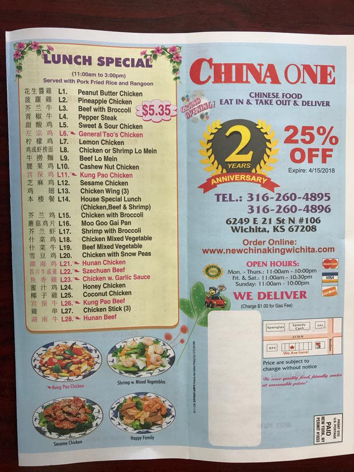 China One - Wichita KS, 67208