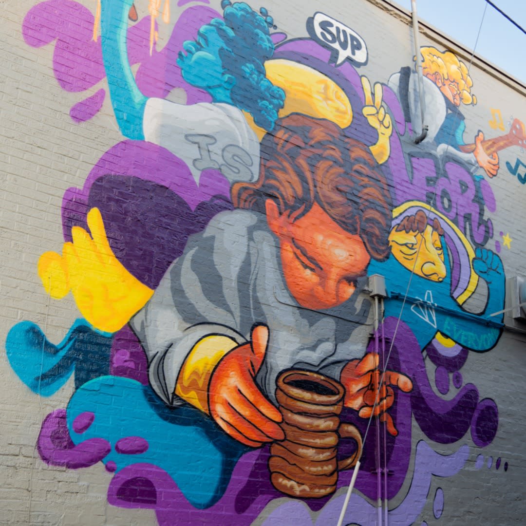 10th and Mass Studios Mural - Lawrence KS, 66044