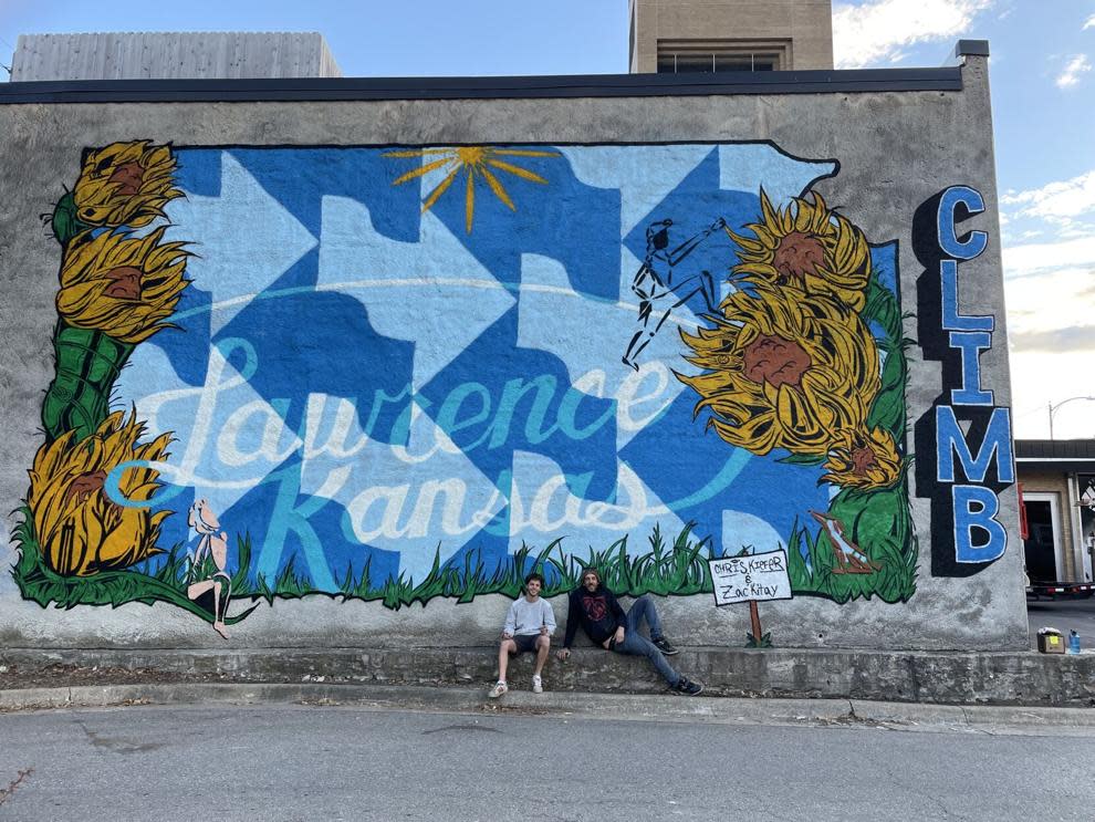 Climb Lawrence Mural - Lawrence KS, 66044