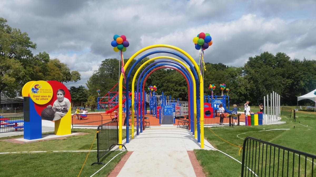 Ryan Gray Playground for All Children - Lawrence KS, 66044