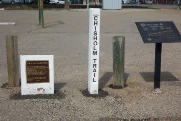 Chisholm Trail Historical Marker - Abilene KS, 67410
