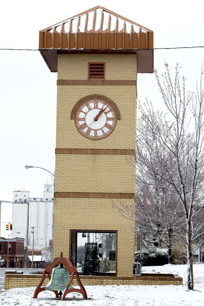 Seth Thomas Clock Tower - Columbus KS, 66725
